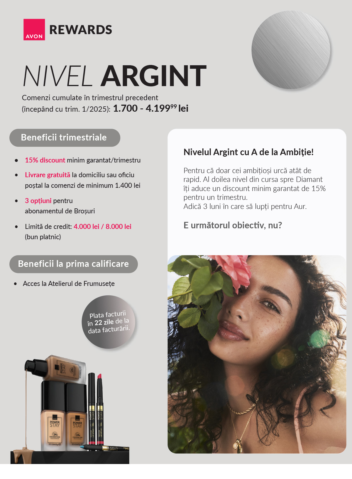 Avon Rewards - Argint - Avon Moldova